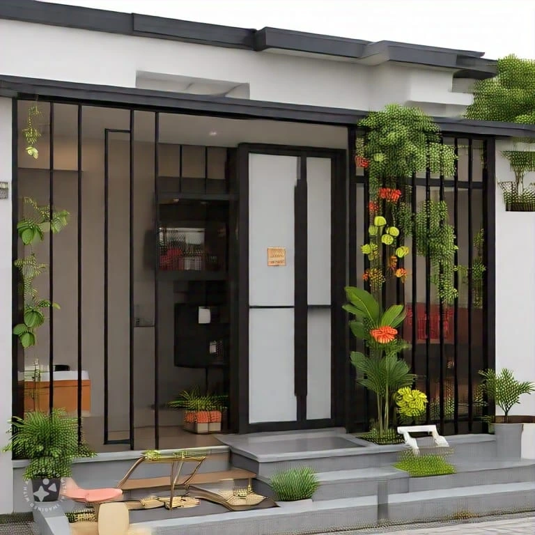 18 Amazing Front Elevation Designs for Small Houses with Vertical Gardens