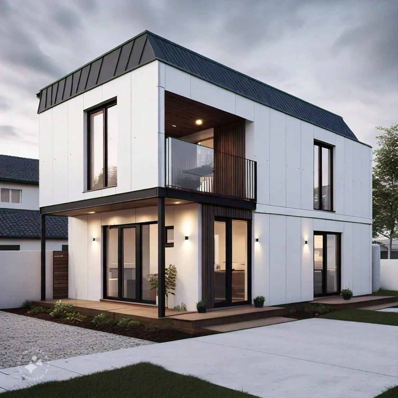 8 Spectacular Small Duplex House Designs That Reflect Sustainable ...