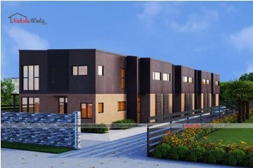 Row House Elevation |65*164 Double Storey Home Elevation | 10660sqft ...